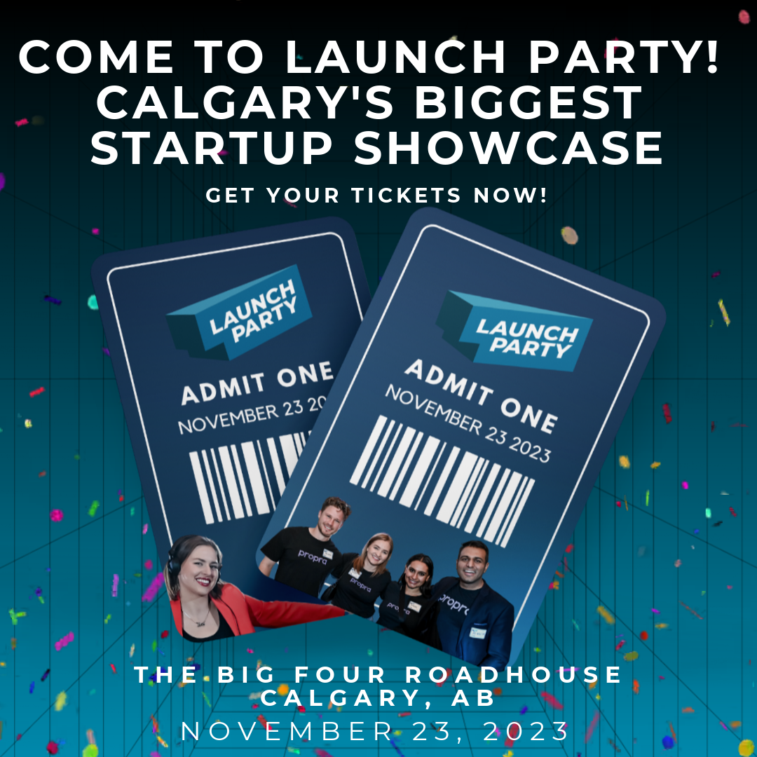 Grab Your Tickets Now For Launch Party 2023 - Calgary.Tech